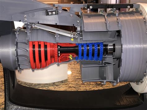 📱 High Bypass Engine Nacelle Documentation・free Stl File For 3d