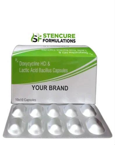 Doxycycline Lactic Acid Bacillus Capsules At Box In Panchkula ID