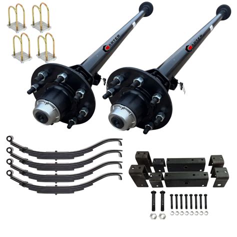 Heavy Duty 7k Tandem Idler Axle Kit For Easy Installation