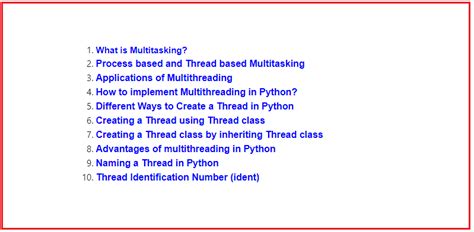 Multithreading In Python With Examples Dot Net Tutorials