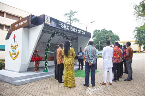 Knust Src Office And New Bus Stop On Campus Commissioned