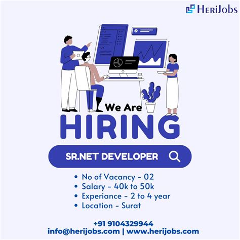 Herijobswe Are Hiring Sr Net Developer Herijobscom Location