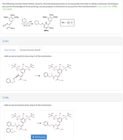 Solved The following reaction shown below converts a | Chegg.com