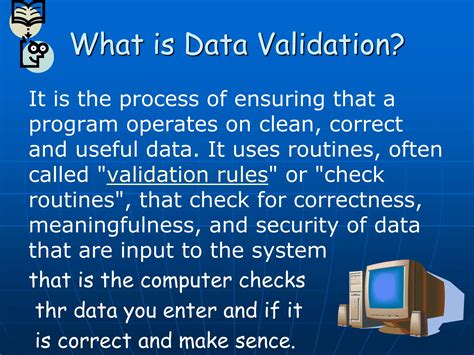 Data Validation PPT