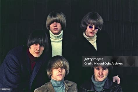 Folk Rock Group The Byrds Michael Clarke Jim Mcguinn David Crosby