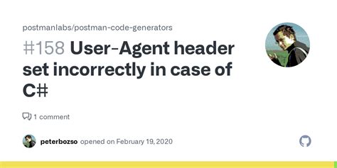 user agent header set incorrectly in case of c · issue 158