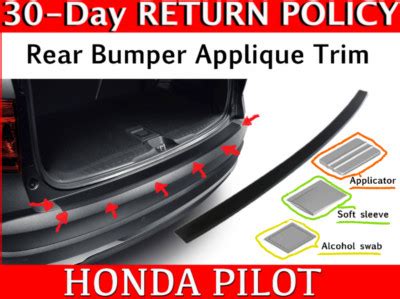 🔥 Genuine Oem Honda Pilot Rear Bumper Applique 2016 2022 08p48 Tg7 101