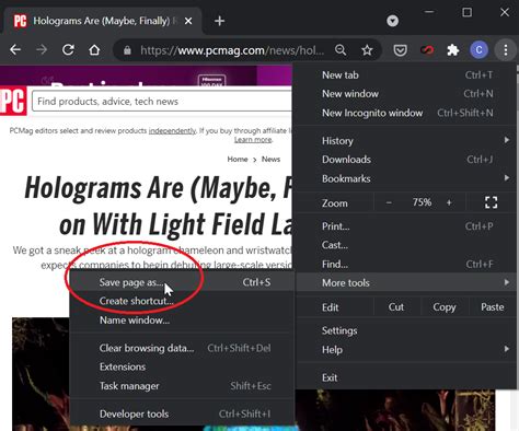 How To Download A Web Page Or Article To Read Offline