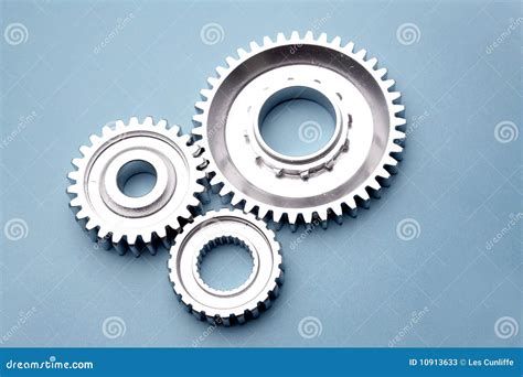 Three Cogs Stock Photos Image