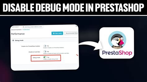 How To Disable Debug Mode In Prestashop 2024 Full Tutorial YouTube