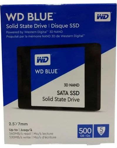 WD Blue WDS100T2B0A 500GB Disque Solid State Drive, Model Name/Number ...