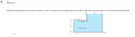 Solved 6 Value 15 00 Points Gate ABC In The Given Image Chegg Com