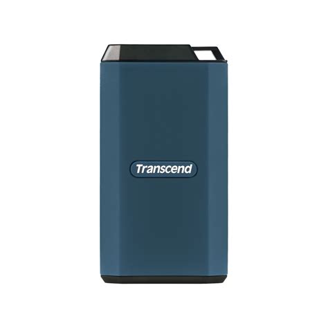 Tb Transcend Esd C Portable Ssd Usb Type A Type C Rugged Water Resistant Dark Blue