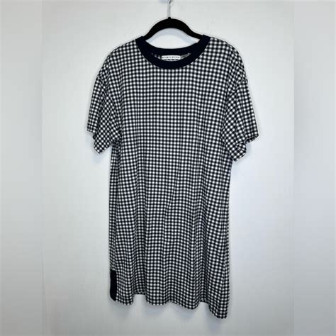 Alice Olivia Dresses Alice Olivia Monochrome Checkered Top Poshmark