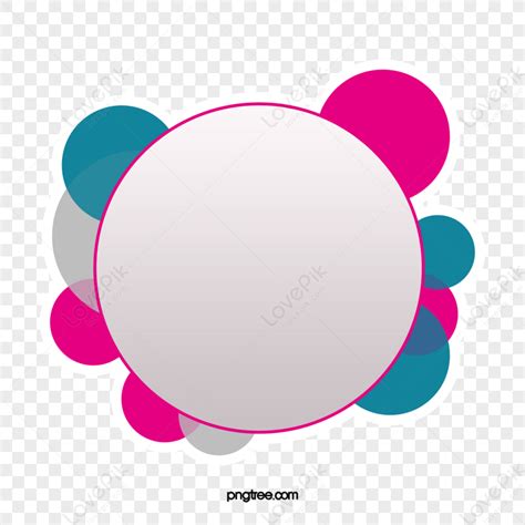 원형 상자 대화상자 말풍선 일러스트 일주 Png 일러스트 무료 다운로드 Lovepik