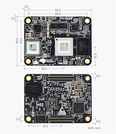 旭日rdk X3 Module 地平线高性能智能芯片模组ai模组 5tops算力 兼容树莓派cm4 不带wifi 4gb内存 64gb闪存
