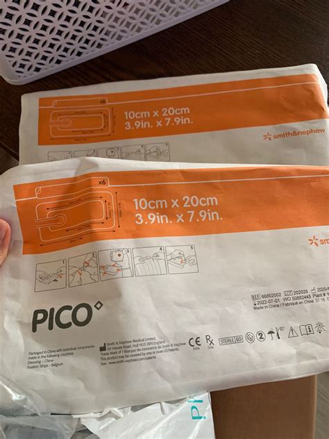 Pico Dressings 10cm X20cm Health And Nutrition Medical Supplies And Tools On Carousell