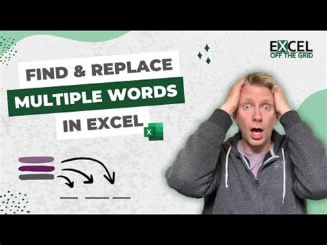 How To Find Replace Multiple Words In Excel REDUCE SUBSTITUTE
