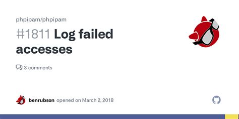 Log Failed Accesses Issue Phpipam Phpipam GitHub