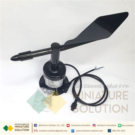 Wind Direction เซ็นเซอร์วัดทิศทางลม Rs485 Modbus พลาสติก Miniature Solution Inspired By