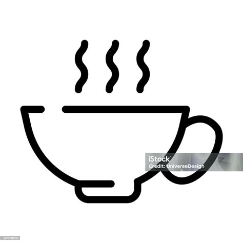 인도 차 얇은 라인 아이콘 음료 인도 개념 고립 된 윤곽 기호에서 전통적인 선형 아이콘 웹 디자인 및 앱에 대한 벡터 그림 기호 요소입니다 0명에 대한 스톡 벡터 아트 및