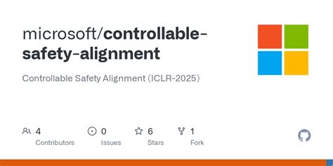 Github Microsoft Controllable Safety Alignment Controllable Safety