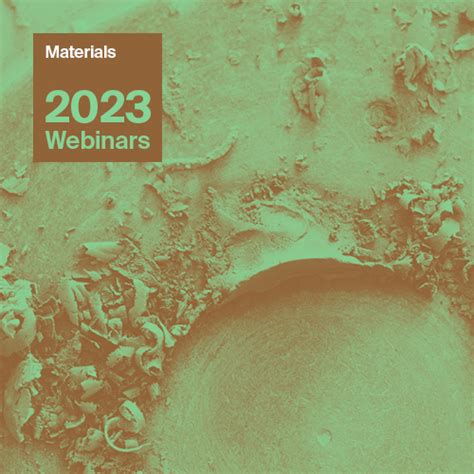 Materials Webinar Nanoarchitectonics Of Functional Materials Held On 26 July 2023