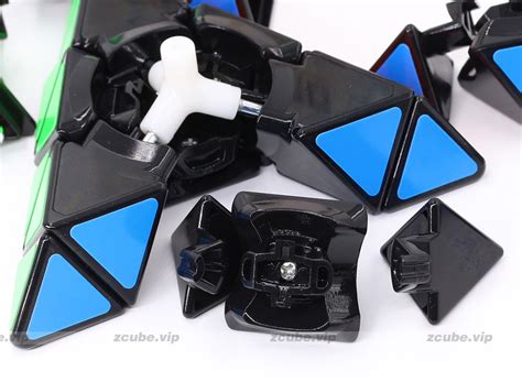 Sengso 4x4 Pyraminx Cube 4 Layer Puzzle Intellectual Toy Magic Cube