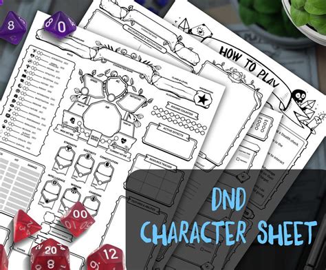 Dnd 5e Dm Tools Cheat Sheet And Character Sheet Dm Quick Etsy Dnd