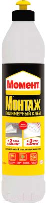 Момент Монтаж полимерный (250мл) Клей купить в Минске, Гомеле, Витебске ...