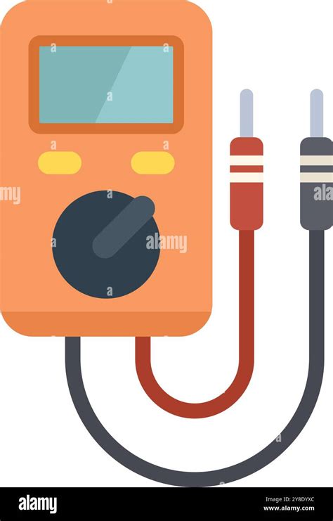 Digital Multimeter With Probes Measuring Device For Testing Electrical Circuits Electronic
