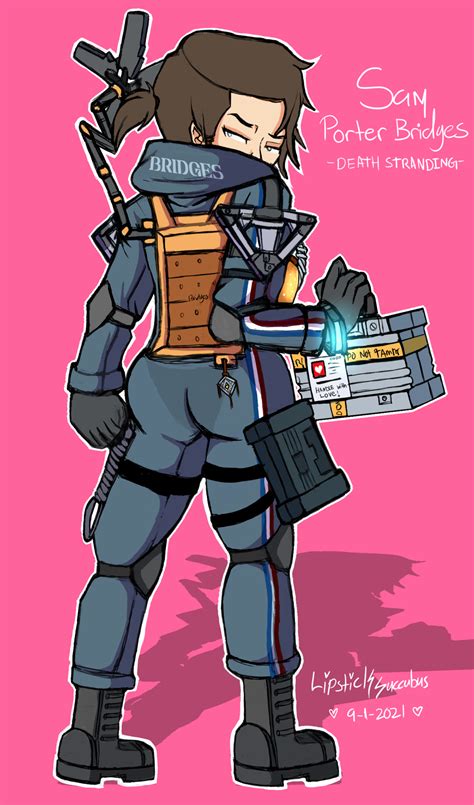 Death Stranding Sam Pinup By Chibi Kitten Hentai Foundry