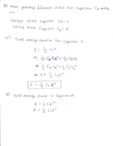 Solved Consider The Operation Of A RC Circuit Shown In The Chegg