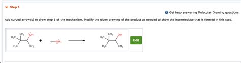 Solved Step Get Help Answering Molecular Drawing Chegg