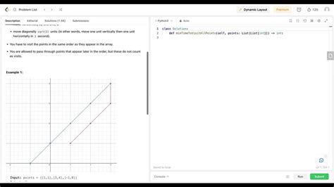 Leetcode December Daily Day 03 1266 Minimum Time Visiting All