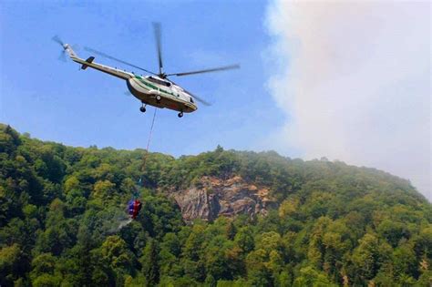 გორის მუნიციპალიტეტში ხანძრის ქრობაში ორი ვერტმფრენი ჩაერთო
