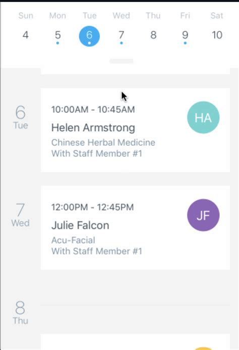 need help with calendar r reactnative