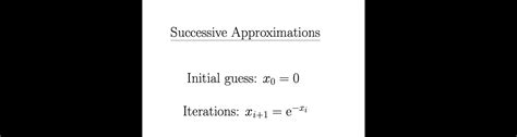 Solved Bisection Method Initial Guesses X0 0 X1 1