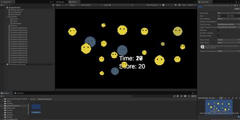 Sprites Leave Traces In Game But Not On Rendertexture Unity Engine