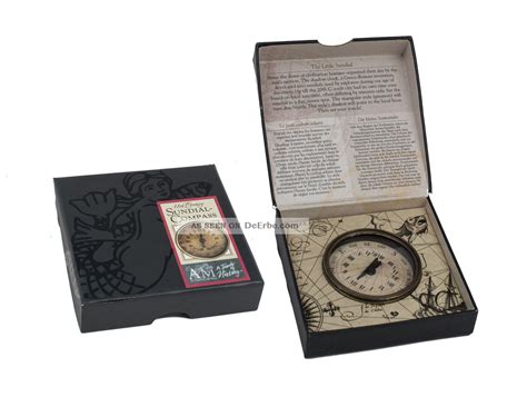 Authentic Models 18th C Compass Sundial Small Kompass Mit