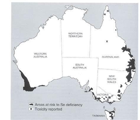Selenium In Australian Soils From Judson Reuter Download Scientific Diagram