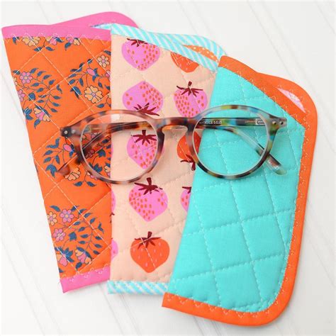 Glasses Case Template With Instructions