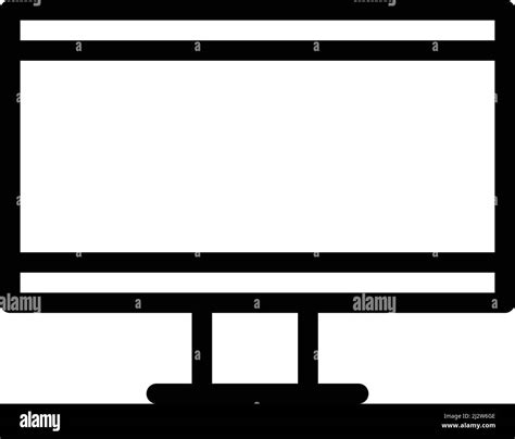 Lcd Vector Icon Design Illustration Stock Vector Image And Art Alamy
