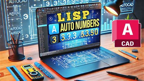LISP AutoCAD Auto Numbers Best CAD Tutorials YouTube