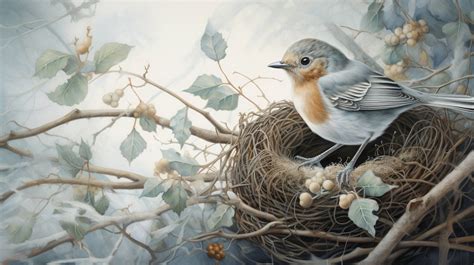 Robin In Nest By Justleonarda On Deviantart