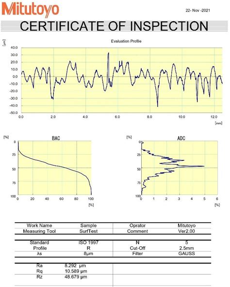Surface Roughness Measurement Using Surftest Sj 210 Download