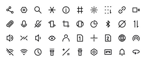 Premium Vector Smartphone Pulldown Status Bar Icon Set Essential