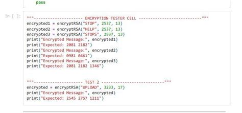 Solved Implement The Function Encryptrsamessage N E