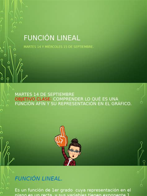 Función Lineal Pdf