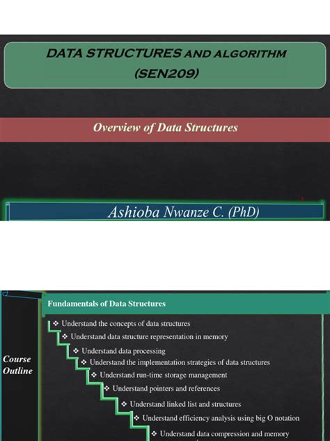 Data Structure Week 1 Overview Of Data Structures Download Free Pdf